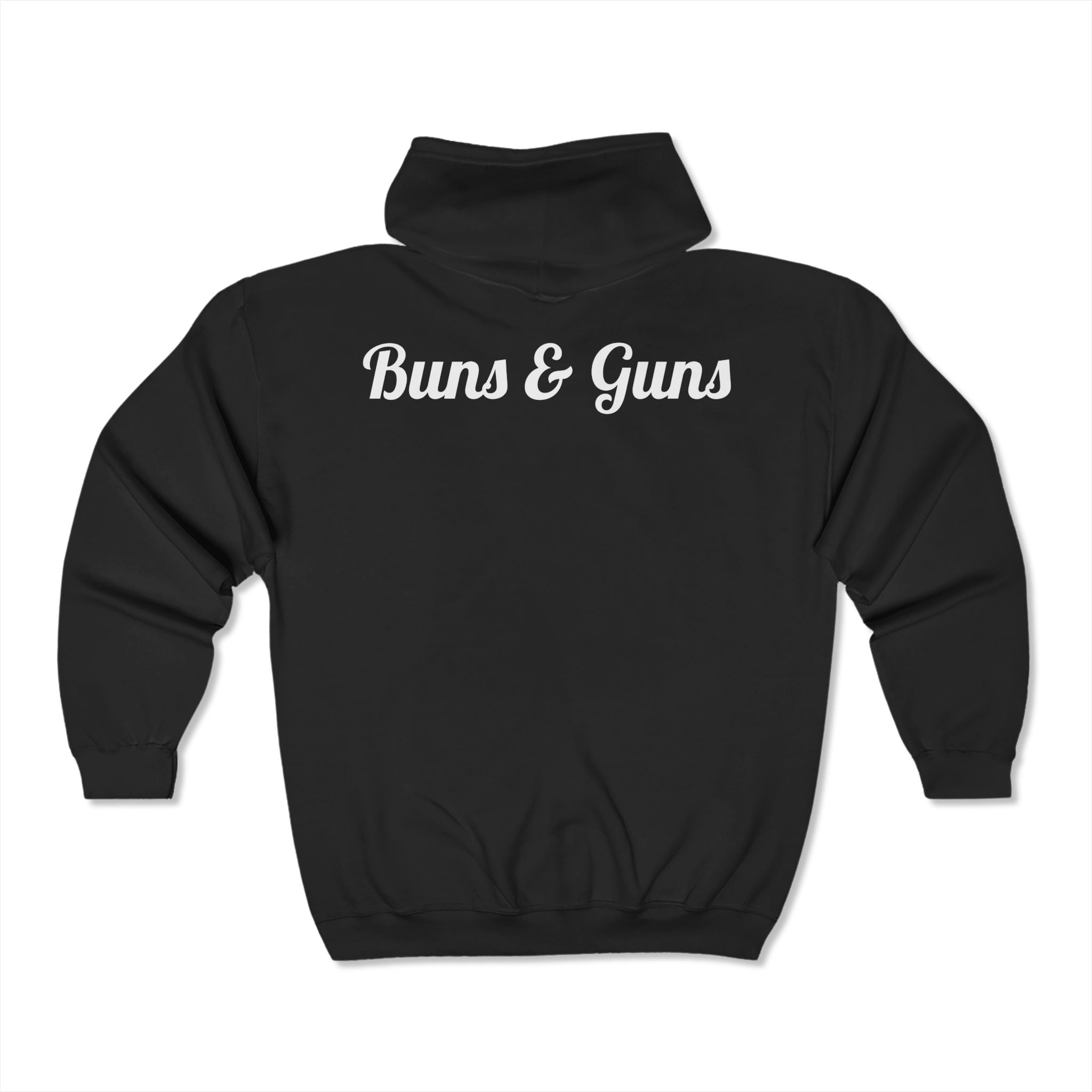 Bun's & Guns Unisex Full Zip Hooded Sweatshirt – Sawdust&Steel